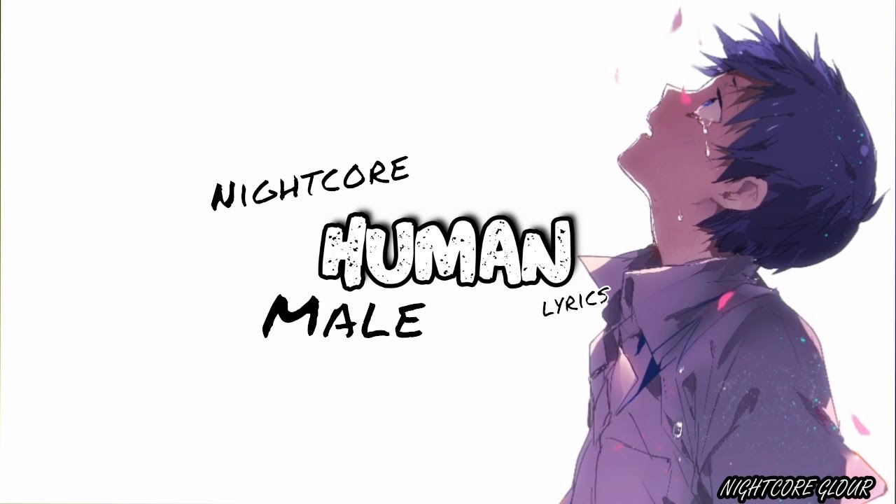 【Nightcore】Human Male Version ⇉ lyrics - YouTube Music