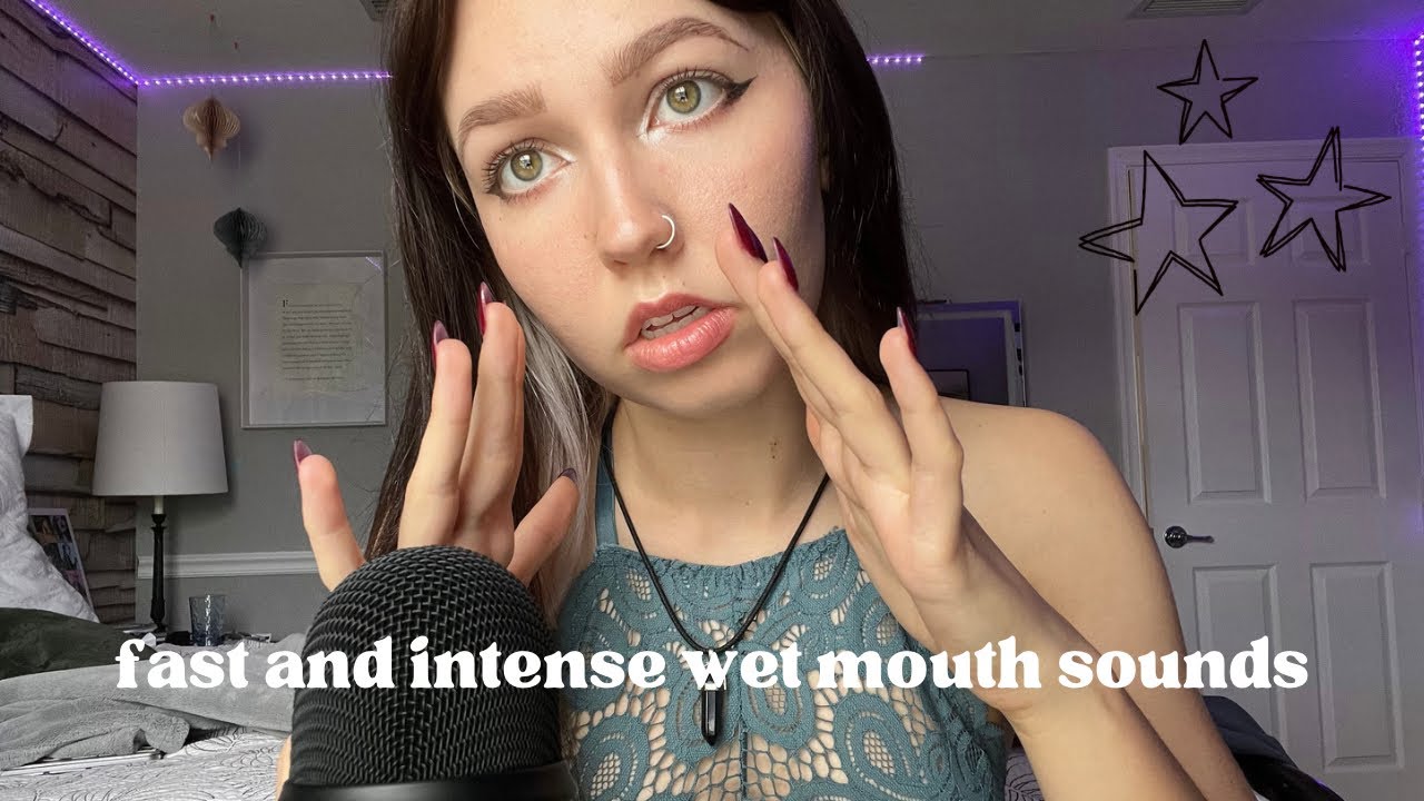 ASMR | fast and intense wet mouth sounds 🫧 - YouTube