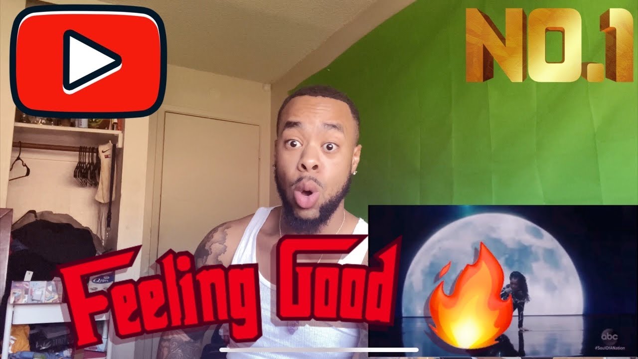 Chloe Bailey performing "Feeling Good" | Reaction - YouTube