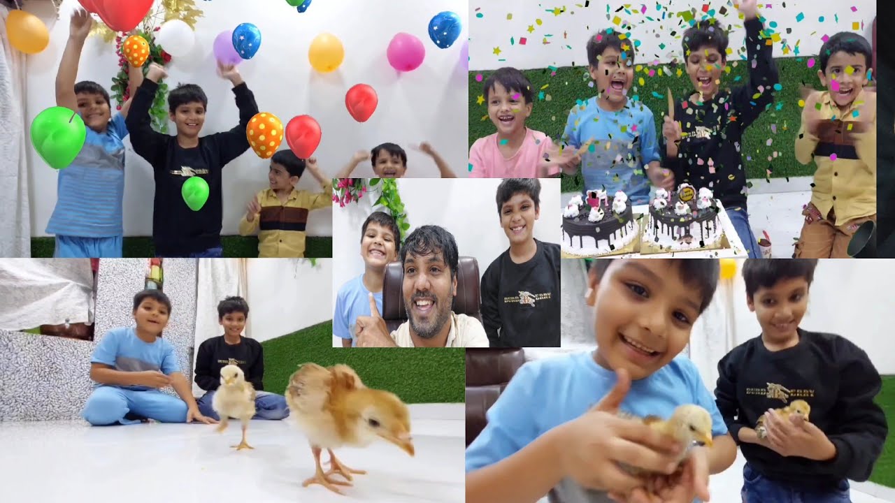 Baasi Party me Bachcho ne haat Jala liya - YouTube
