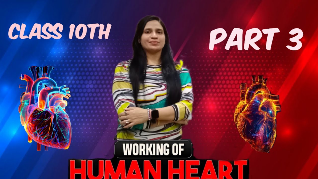 class 10th working of human heart part 3||Nisha sharma #science # ...