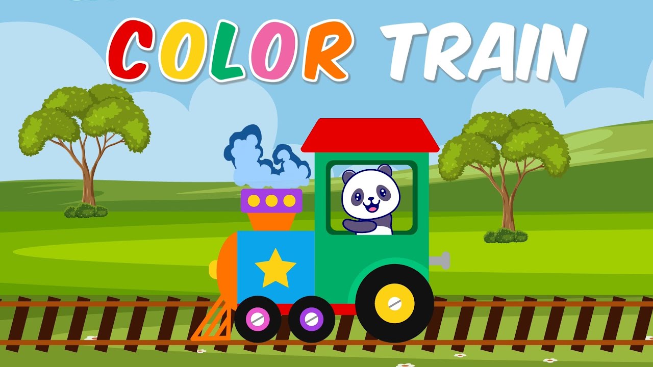 Color Train | Learn Colors with Train | Colors for Kids | Learn With ...