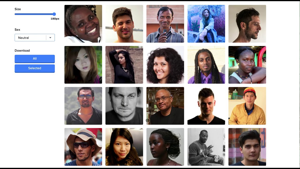 UI Faces & Diverse UI is the best options for UI Designer - YouTube