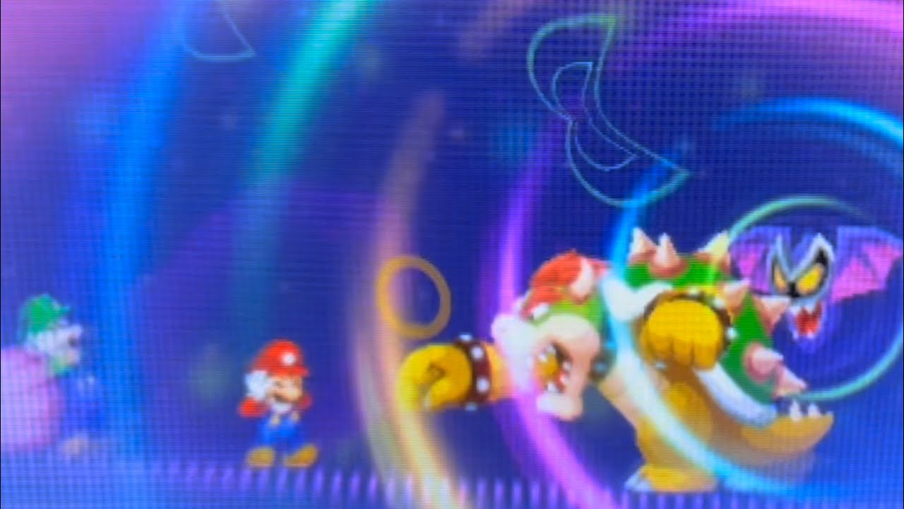 Mario & Luigi Dream Team - Bowser & Antasma Boss Fight (+ No Damage ...