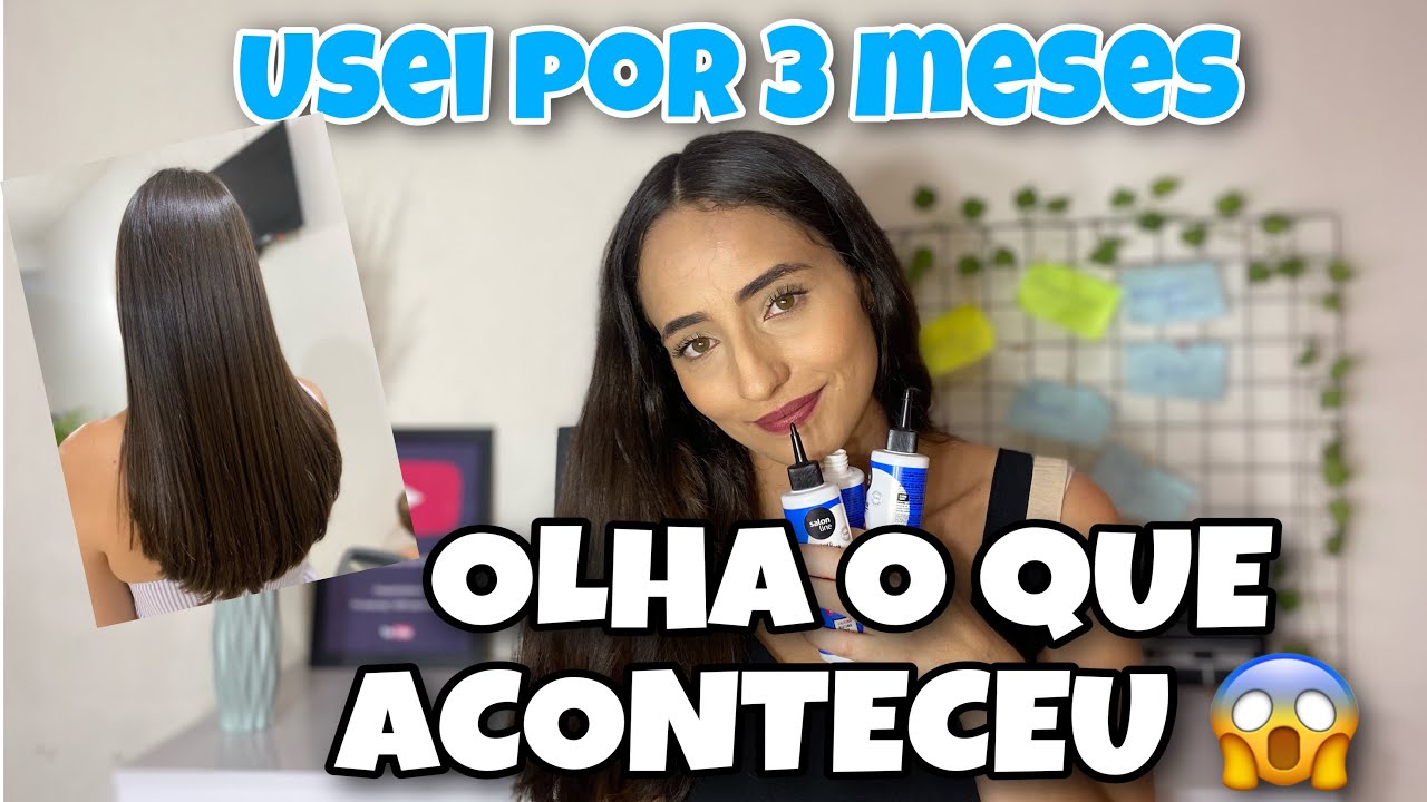 Usei o tônico s.o.s bomba da salon line por 3 meses e olha o que aconteceu - YouTube