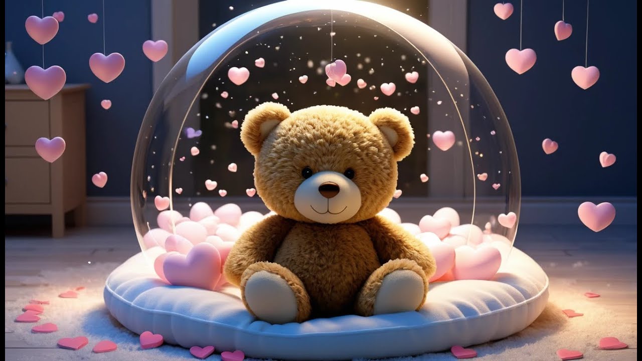 Rock a Bye Teddy | Soothing Bedtime Song for Kids | Nursery Rhymes ...
