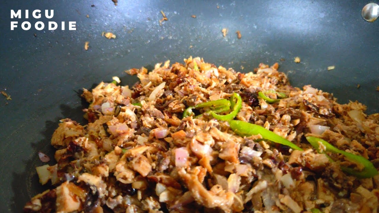LECHON MANOK SISIG (ROASTED CHICKEN SISIG) | Food Concepts - YouTube