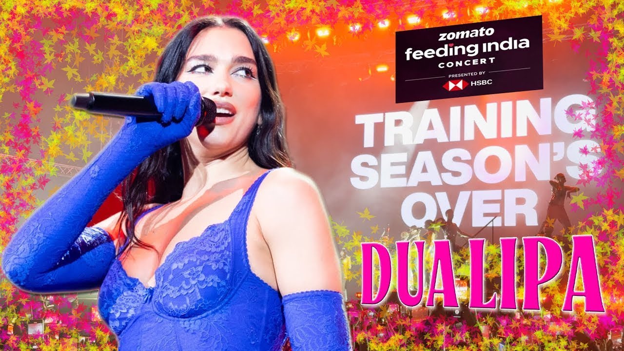 Dua Lipa Zomato Feeding India Concert Mumbai 2024 | 4K | Radical ...