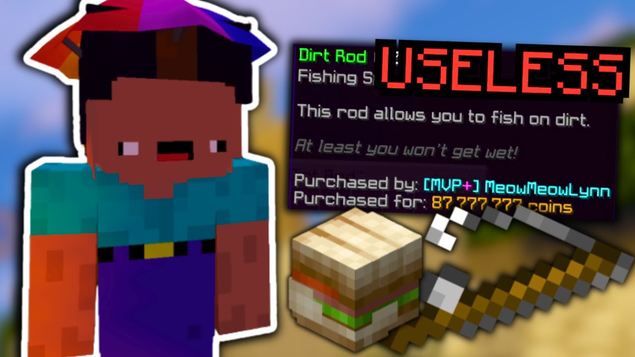 The DUMBEST EXPENSIVE items in Hypixel Skyblock… - YouTube