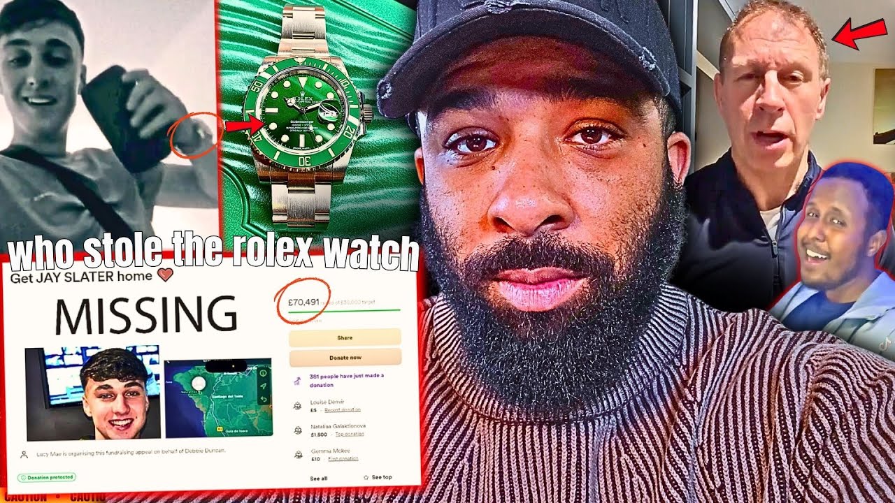 The 'Stolen Rolex' cost JAY SLATER his LIFE but was it a SET-UP 😱 - YouTube