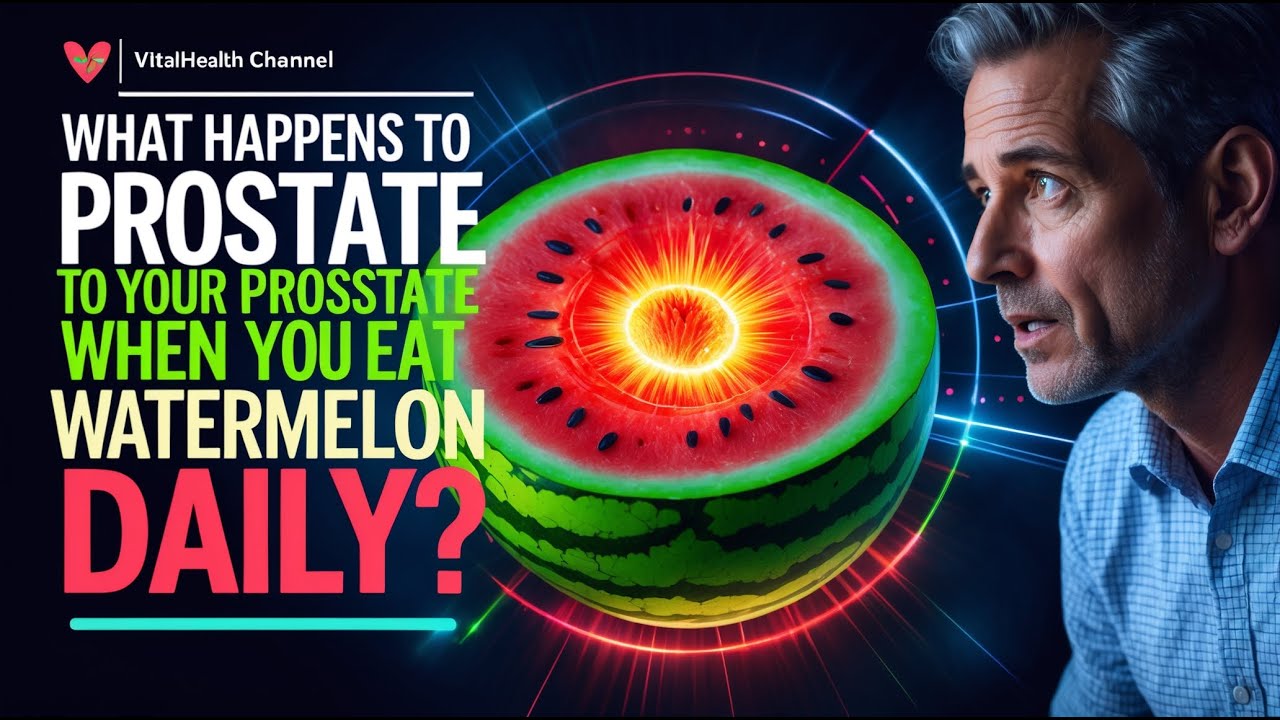 What Happens to Your Prostate When You Eat Watermelon Daily? - YouTube