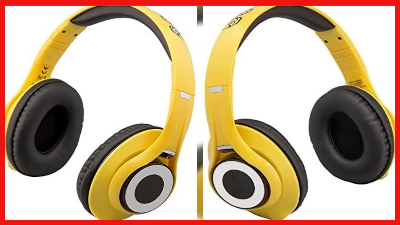 Great product - Despicable Me Minions Wireless Bluetooth Headphones ...