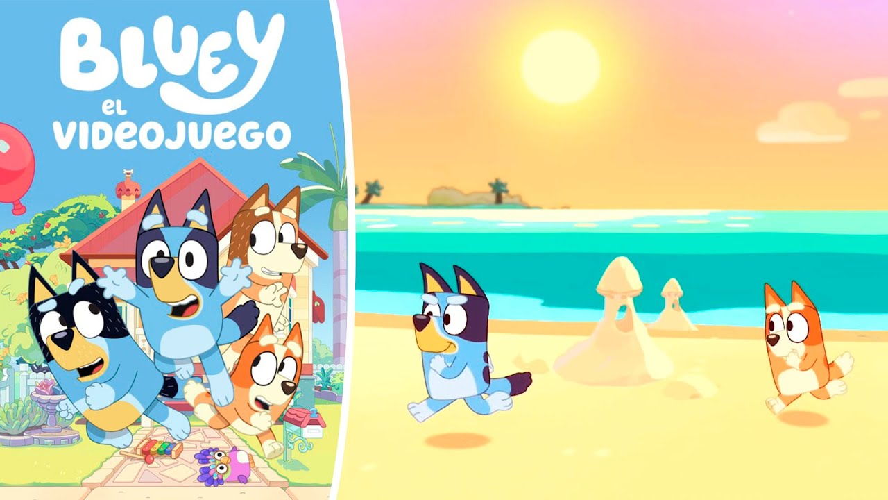 BLUEY El Videojuego Gameplay - Latino - Episodio #5 LA PLAYA [Outright ...