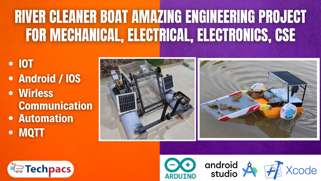 River Cleaner Boat Amazing Engineering Project For Mechanical ...