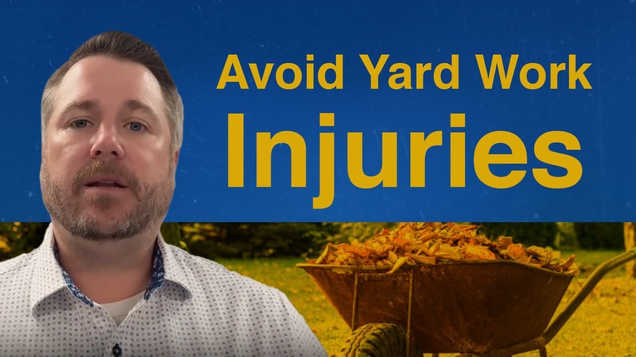 Avoid Fall Yard Work Injuries | Chiropractor Downers Grove IL - YouTube