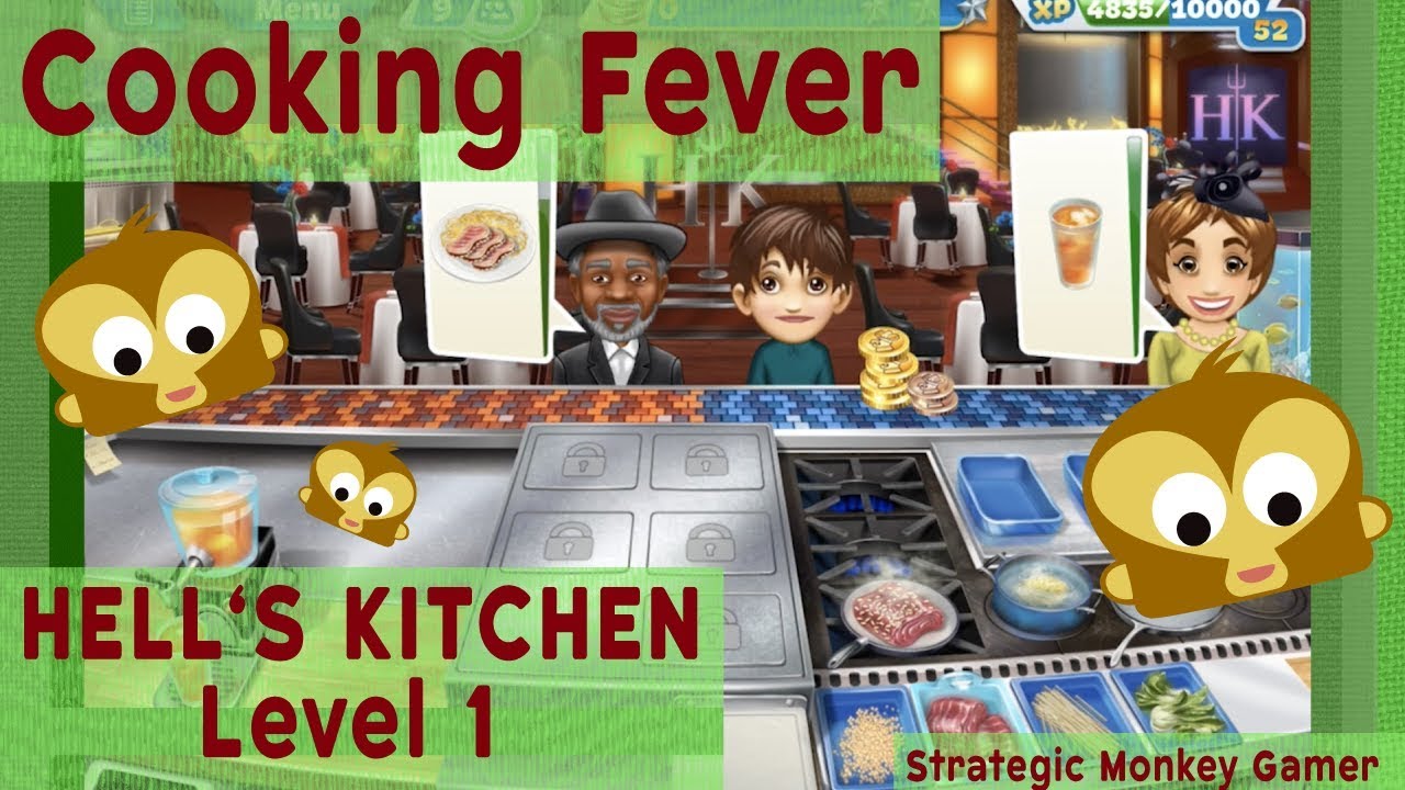 Cooking Fever | Hell's Kitchen | Level 1 - YouTube