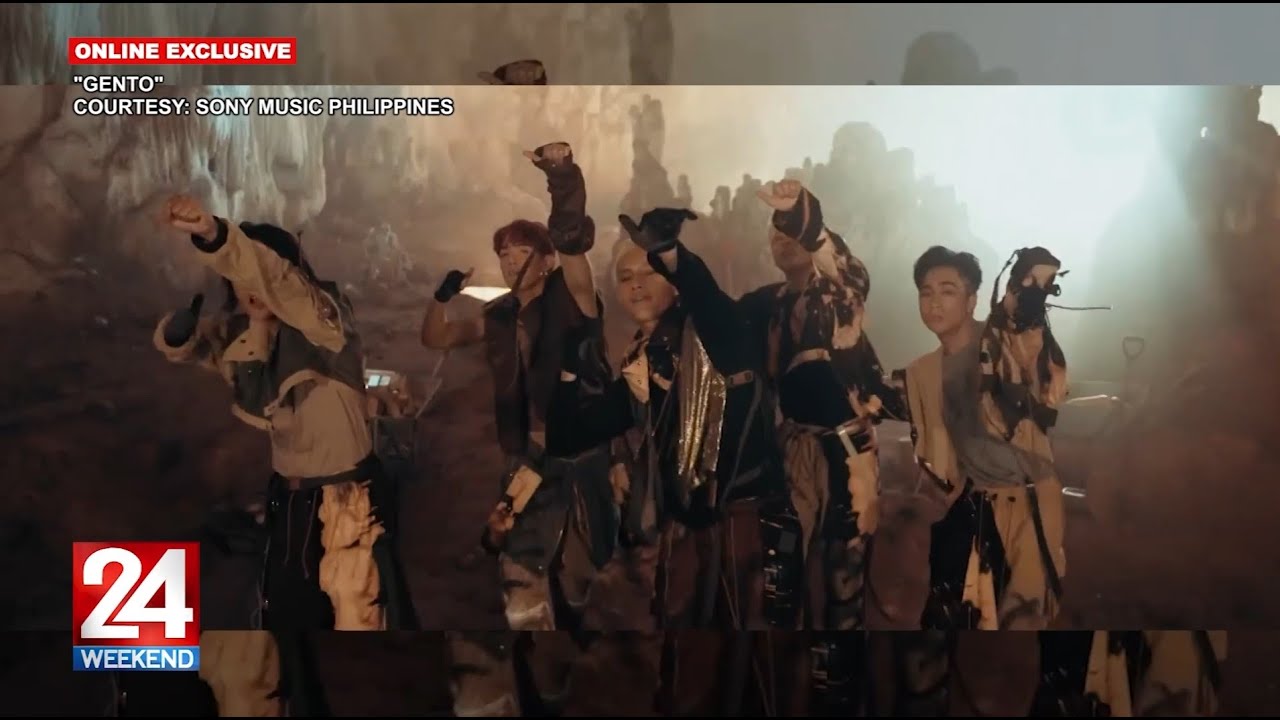 "Gento" MV at dance challenge pumatok online | 24 Oras Weekend - YouTube