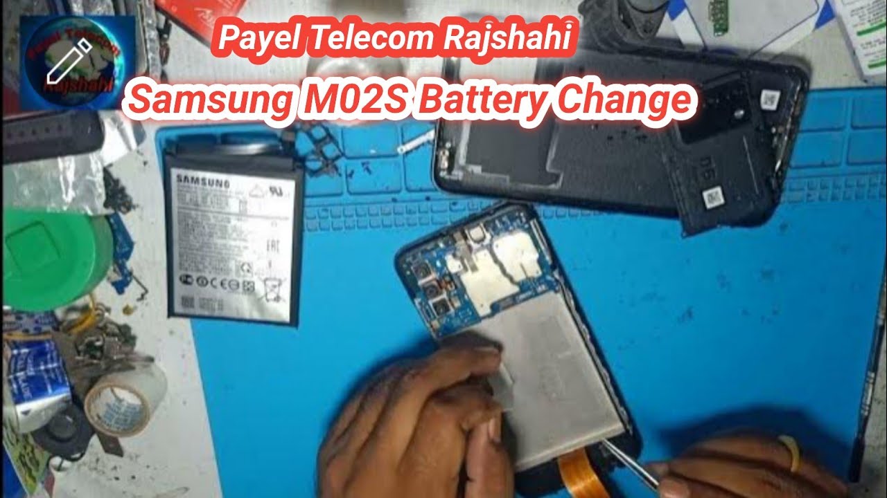 Samsung M02S Battery Change | how to change m02s battery | Mobile ...