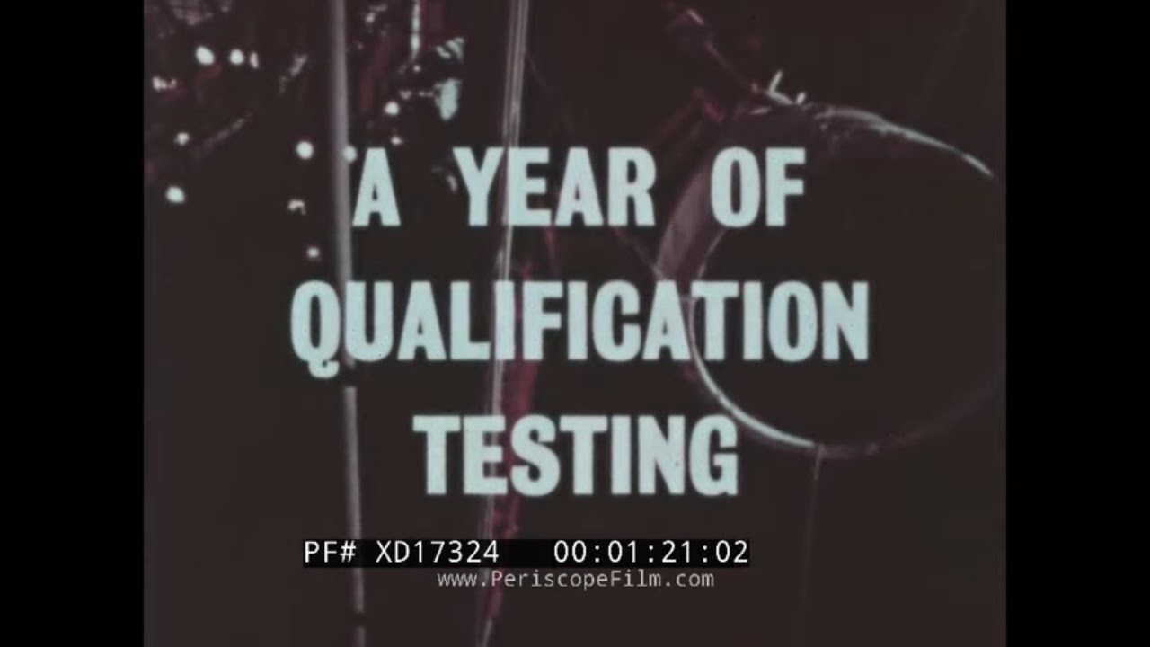 "A YEAR OF QUALIFICATION TESTING” 1965 NASA PROJECT GEMINI MANNED SPACE ...