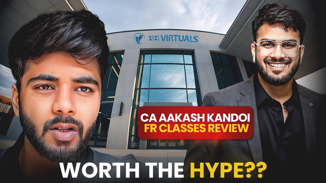 Regret or Recommend 😱 Why I Chose CA Aakash Kandoi Sir || CA Final FR Classes - YouTube