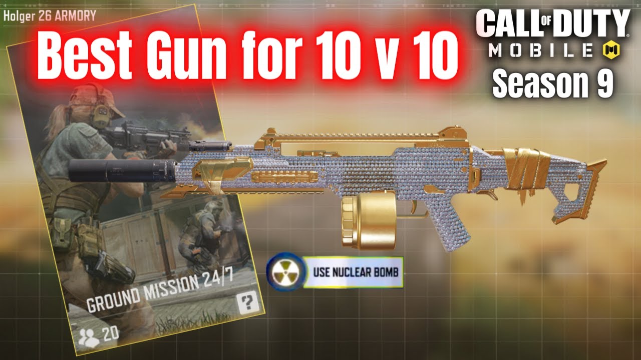 Best Gun for 10v10 to get the Nuclear Bomb in Season 9 - Call of Duty: Mobile #codm #codmobile ...