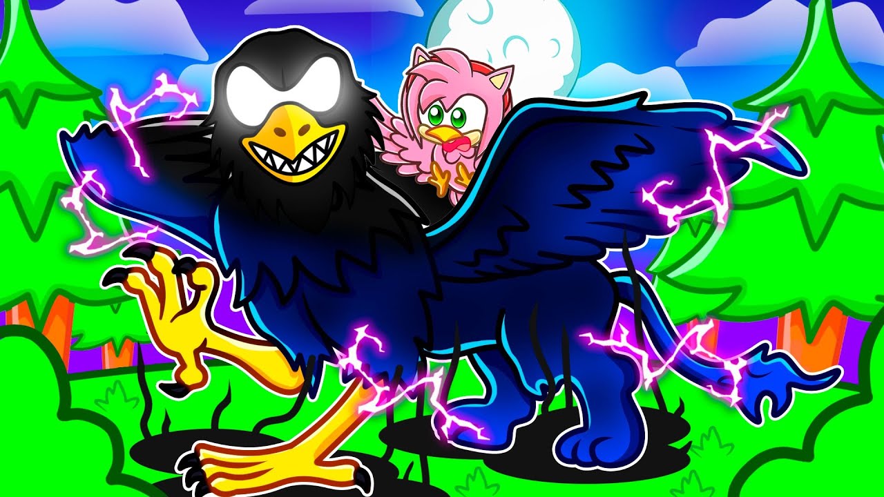 Playing As A PROTECTIVE DARK SONIC BIRD In Roblox Feather Family! - YouTube