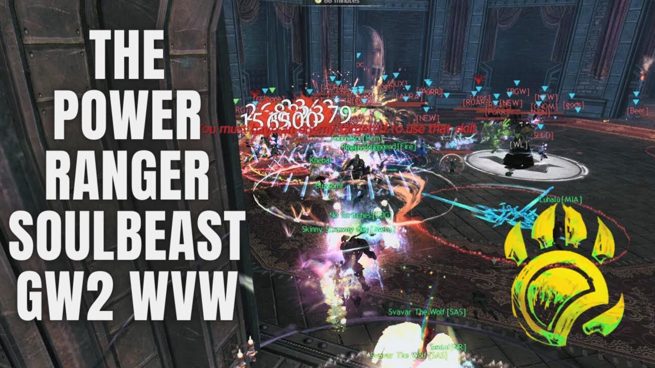 GW2 WvW 2024 Unleashing the Power of Ranger Soulbeast - YouTube