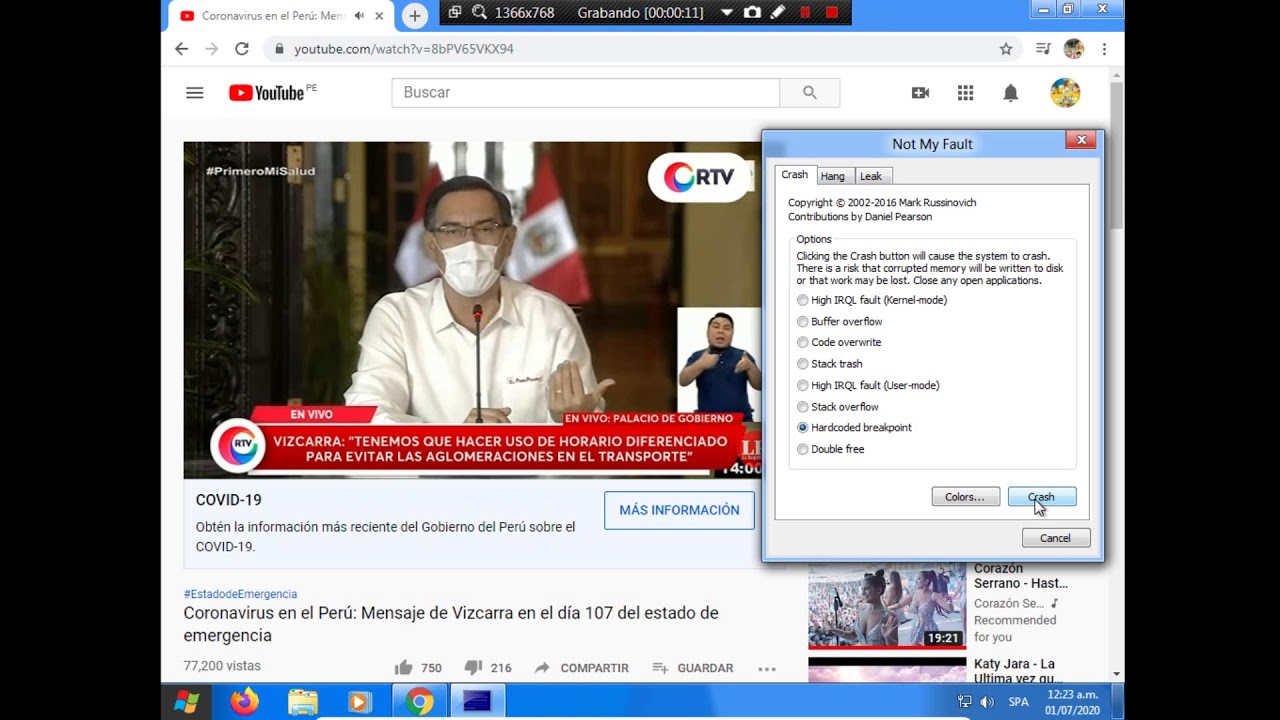 Windows 8 Developer Preview BSOD #55 - YouTube