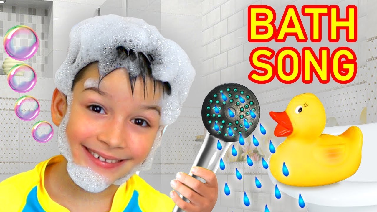 Bath Song for Kids from Sasha and Max - YouTube