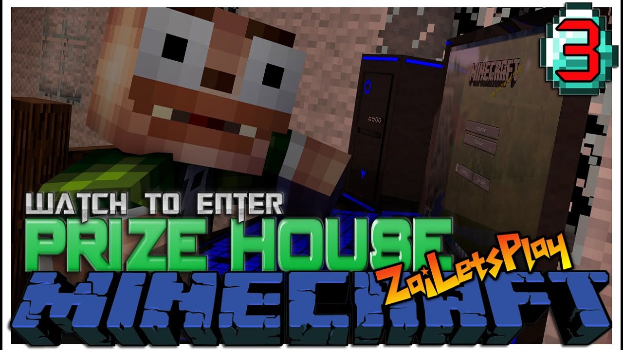 Minecraft Prize House: Ep #3 Guest Builders Craftbot_Plays - YouTube