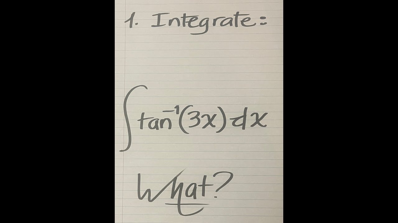 Calculus 2 Integration Techniques II - YouTube