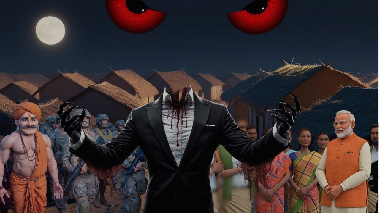 भूतिया गाँव | Sarkate Ka Aatank | Bhutiya Kahani | Bhutiya Cartoon ...