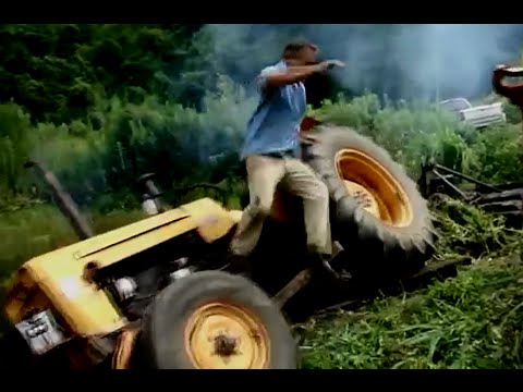 Funny Romanian Tractor Fails | Tractor Crashes 2014 - YouTube