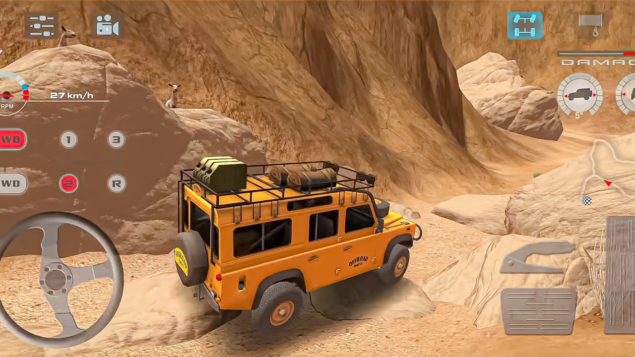 Off-road Drive Dessert - Land Rover Defender 110 level 12 ! - YouTube