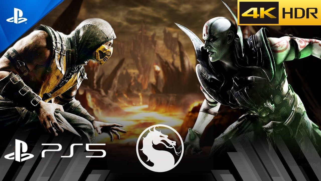 PS5 - Mortal Kombat X - Scorpion hits a fatal blow on Quan chi | Ultra ...