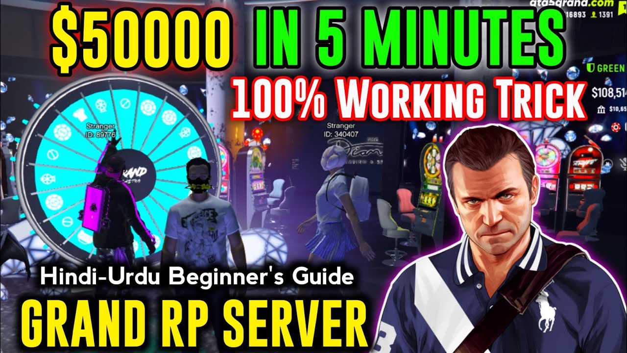 Grand RP Make $50000 in 5 Minutes | How to Make Money in Grand RP ...
