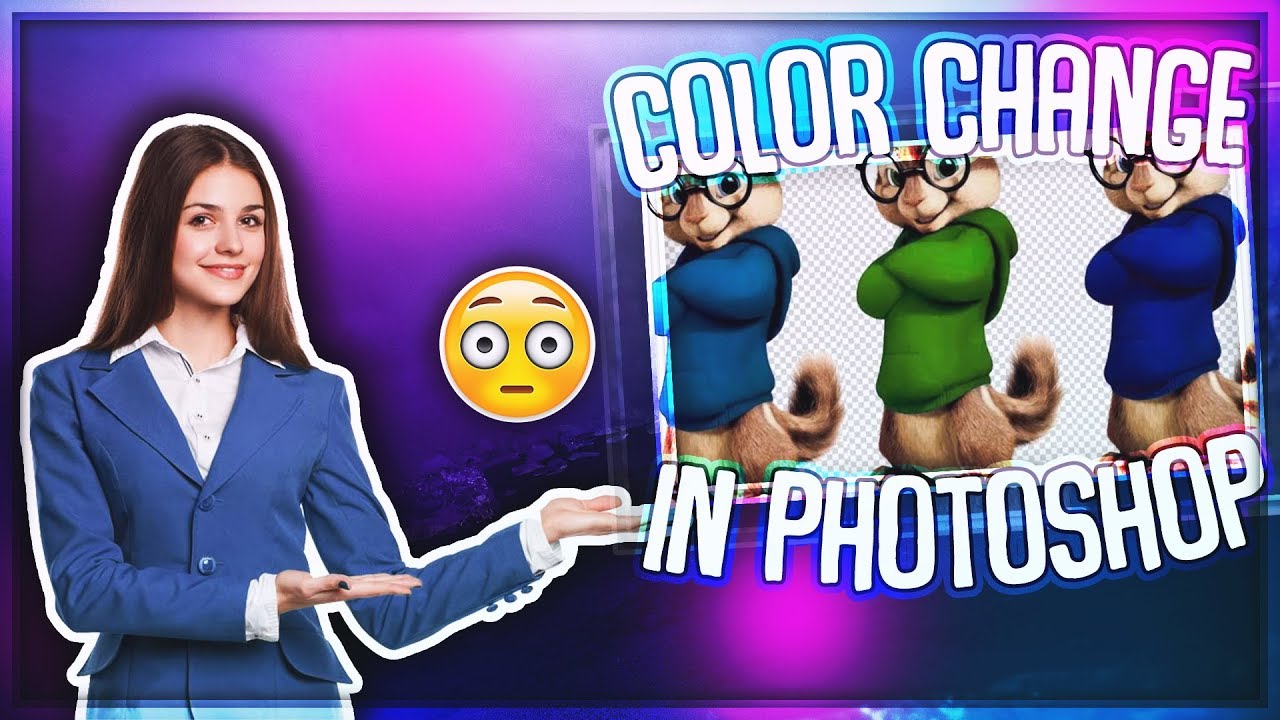 Multiple Color Change Tutorial in Photoshop CC 2018 - YouTube