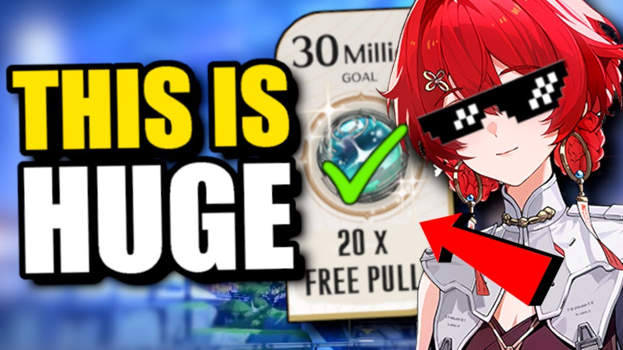 30 MILLION REACHED! HUGE MILESTONE FOR WUTHERING WAVES - YouTube