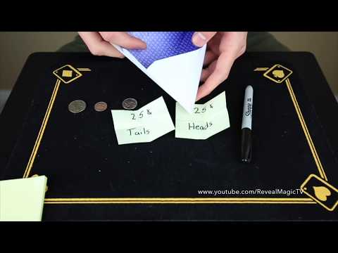 (Advanced) Mentalism Coin Prediction - NEW 2017 - Magic Tricks REVEALED