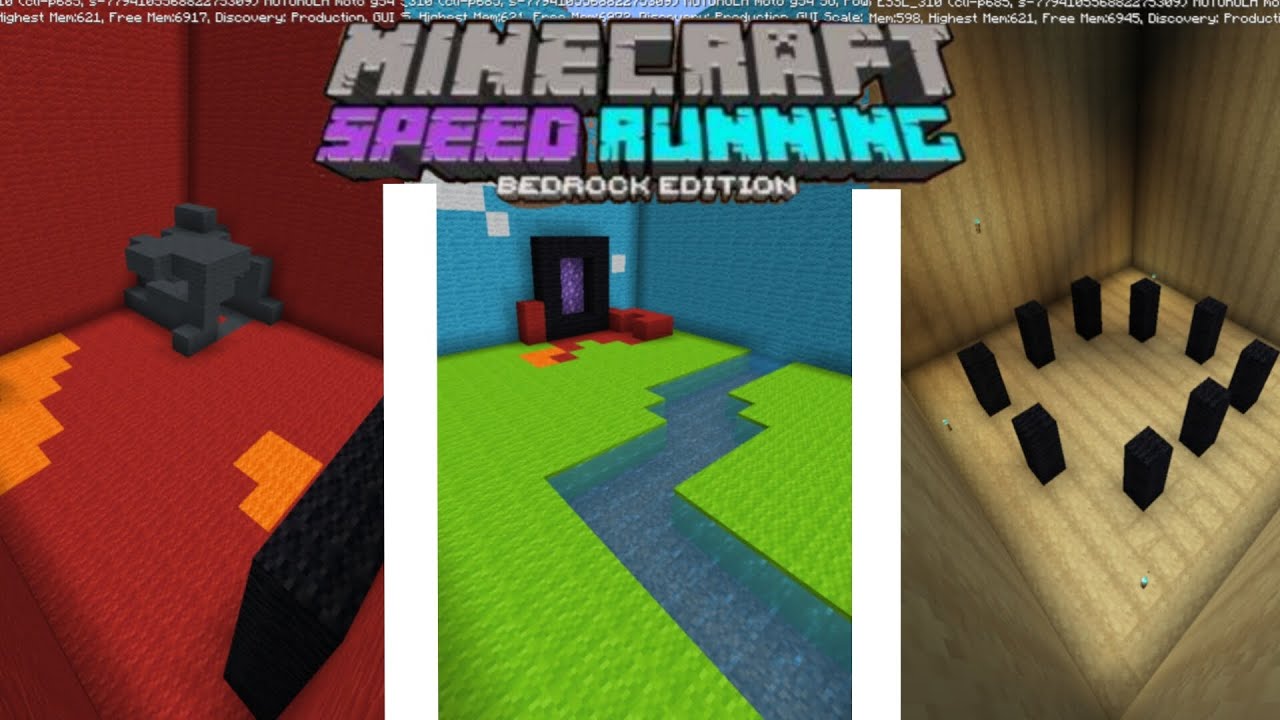 Minecraft speedrun in the world of wool #trending #minecraft - YouTube