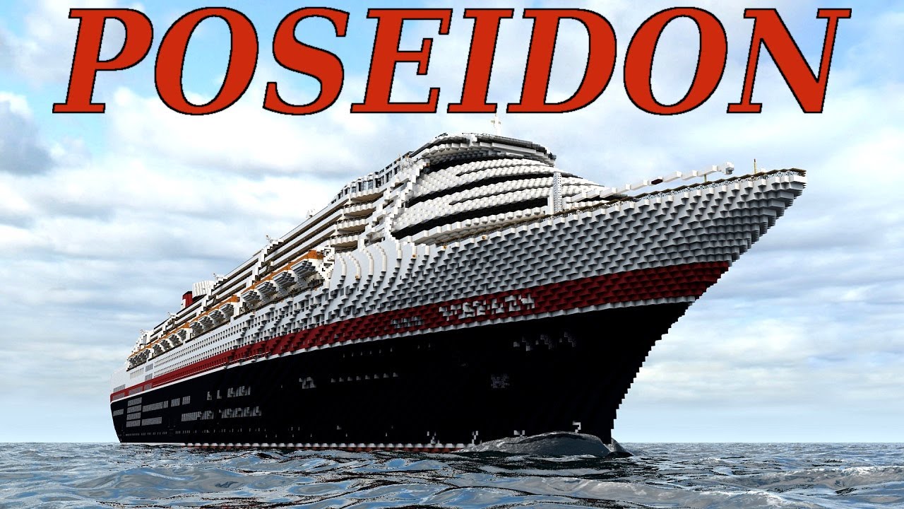 Minecraft MS Poseidon (2006) - The ship that capsized and sank - YouTube