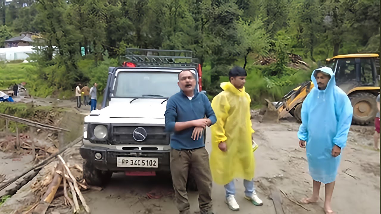 Seraj Cloud Burst.... Seraj Diary , Mandi, Himachal Pradesh. Part - 2. - YouTube