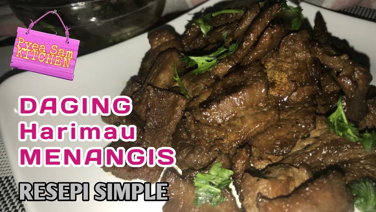 Resepi Daging Harimau Menangis Versi Simple | Perapan Daging Bakar 2022 ...
