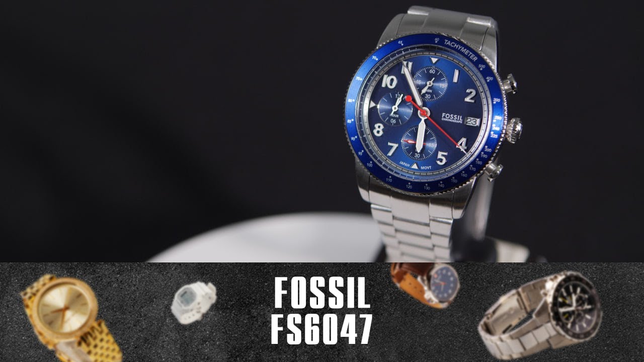 FOSSIL FS6047. Огляд\Review by secunda.com.ua - YouTube