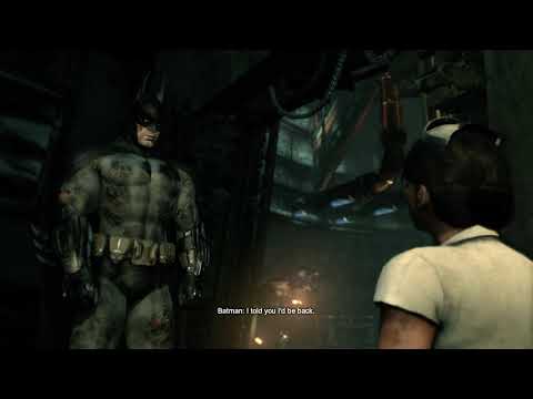 Batman: Arkham City- Tyger Guards Takedown, No Detective Vision - YouTube