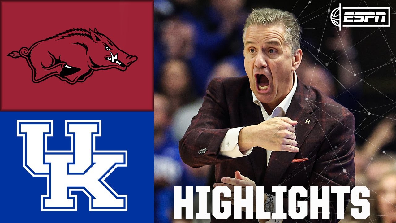 CALIPARI RETURNS 👀 Arkansas Razorbacks vs. Kentucky Wildcats | Full ...
