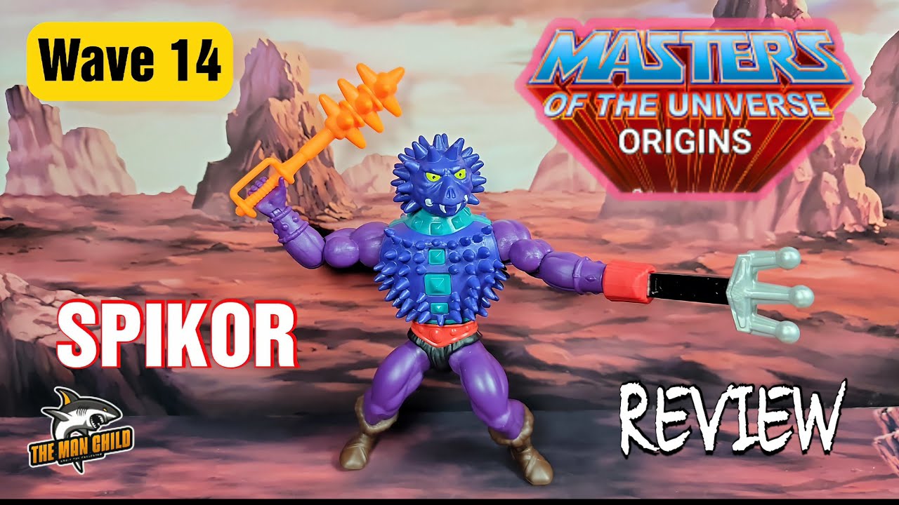 Masters of the Universe Origins Spikor Figure Review! - YouTube