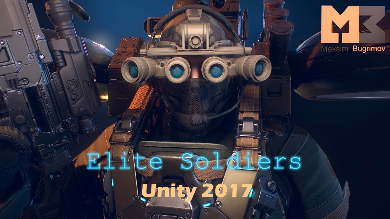 Elite Soldiers Render In Unity 2017 3 - YouTube