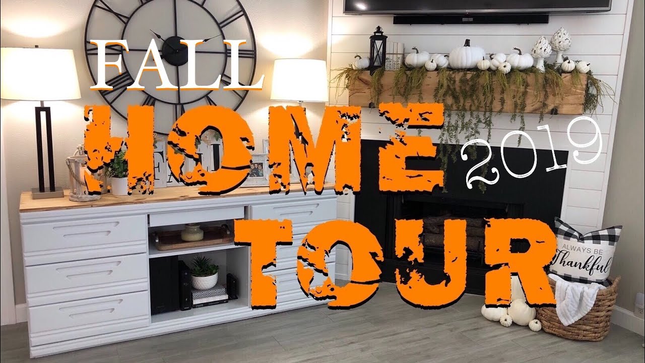 FALL HOME TOUR 2019 - YouTube