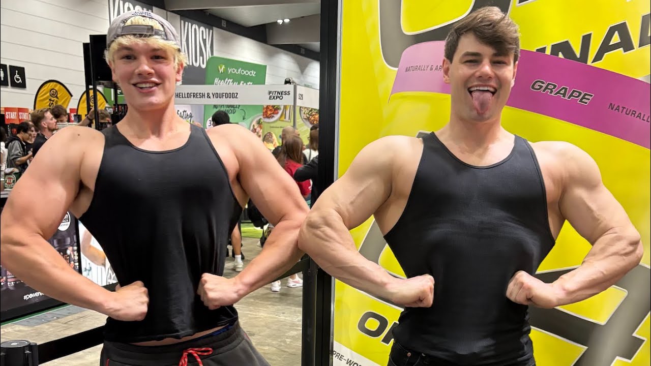 John Carleton X Jeff Seid in Melbourne | AUSFITNESS EXPO 2025 - YouTube